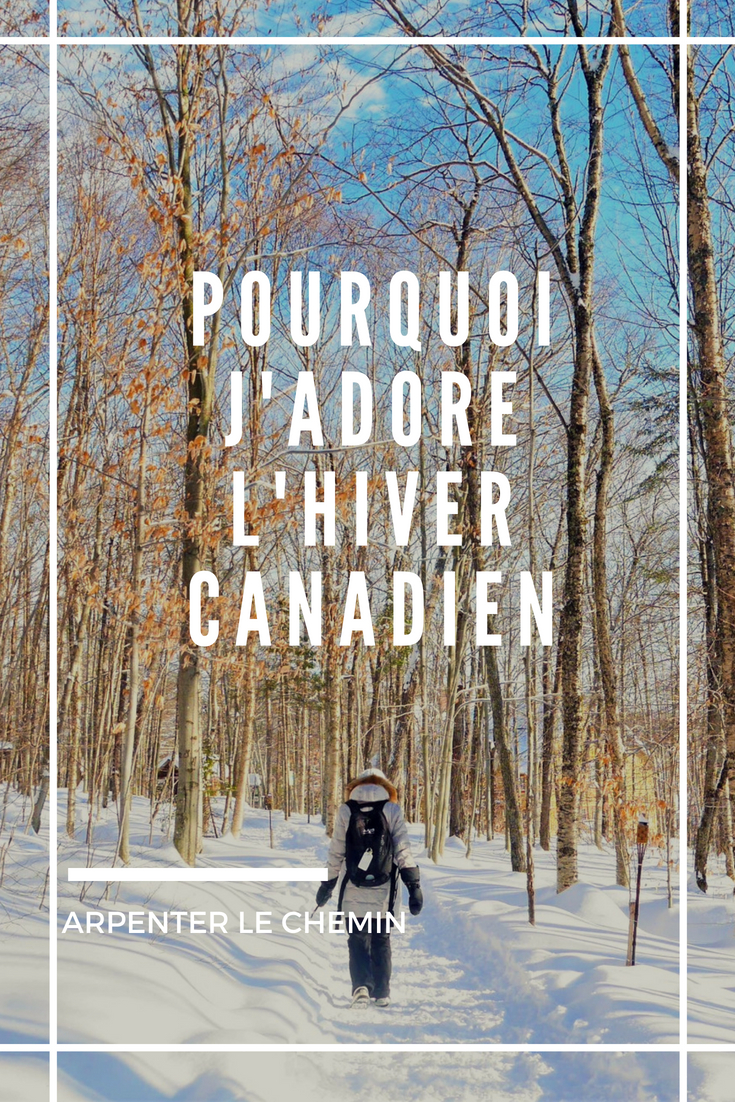 CANADA // L'hiver canadien, c'est comment ? - Arpenter le chemin