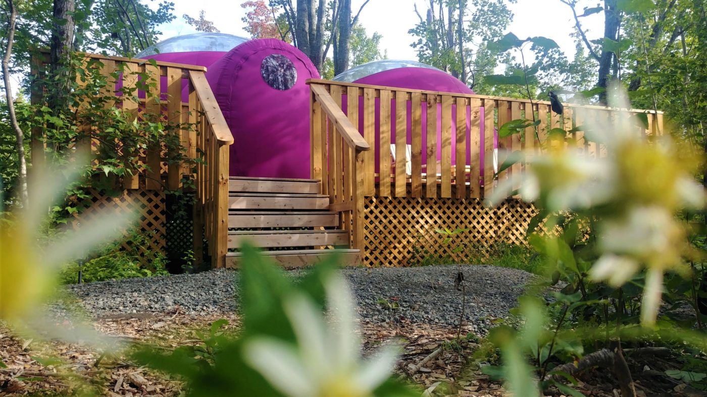 NOUVEAU-BRUNSWICK // Glamping et hébergements insolites